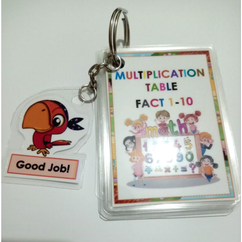 Multiplication table | Keychain | souvenir 35mm x 55mm | Shopee Philippines