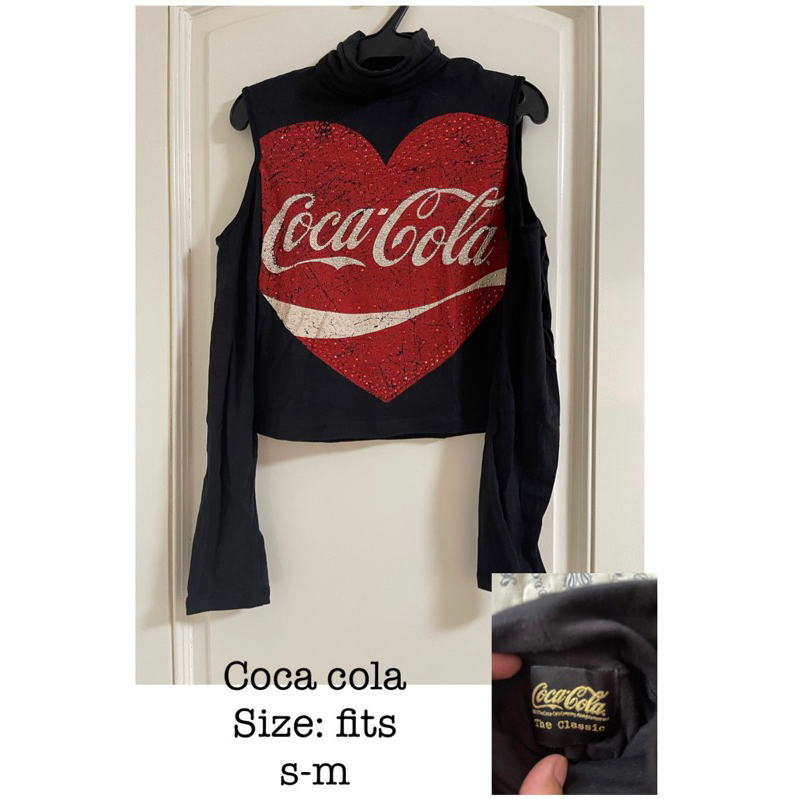 Coca cola classic turtle neck | Shopee Philippines