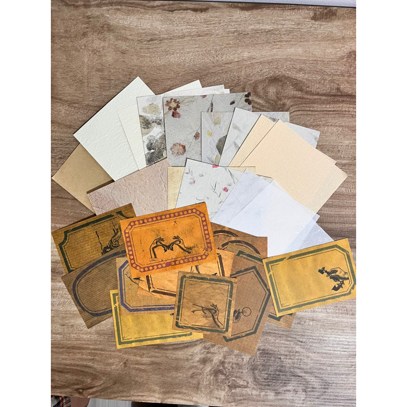 Journal ephemera vintage loose paper | Shopee Philippines