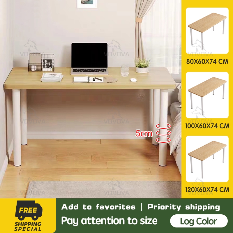 VOVOVA Computer Table 80/120/140CM Gaming Table Office Table Study ... VOVOVA Computer Table 80/120/140CM Gaming Table Office Table Study ...
