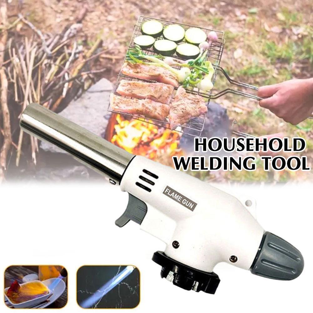 ZH351 Portable Camping Gas Torch Flame-Gun Welding Fire Maker Lighter ...