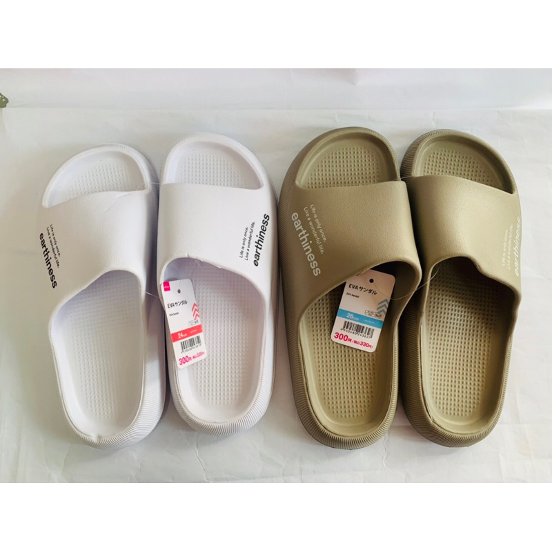 Japan Daiso Eva Sandal /Slipper 24cm/26cm | Shopee Philippines