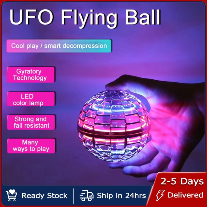 Flynova Pro Flying Ball Rotating Magic Drone Flying Boomerang Balls ...