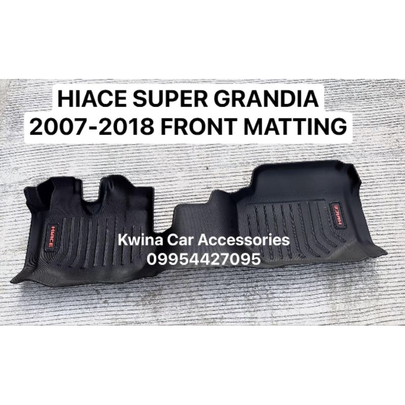 HIACE SUPER GRANDIA FRONT MATTING | Shopee Philippines
