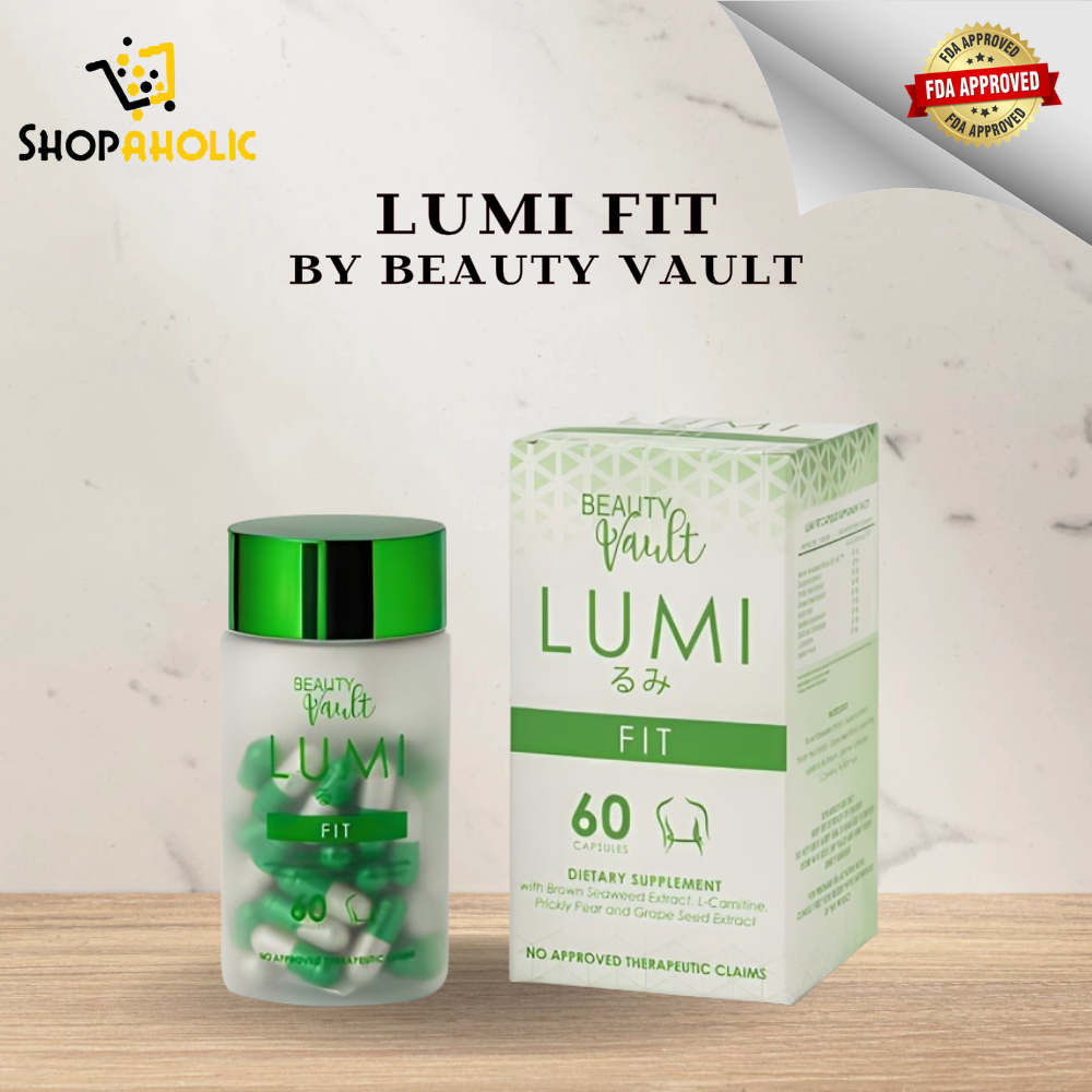 Lumi Fit by Beauty Vault dietary supplement with brown seaweed extract ...