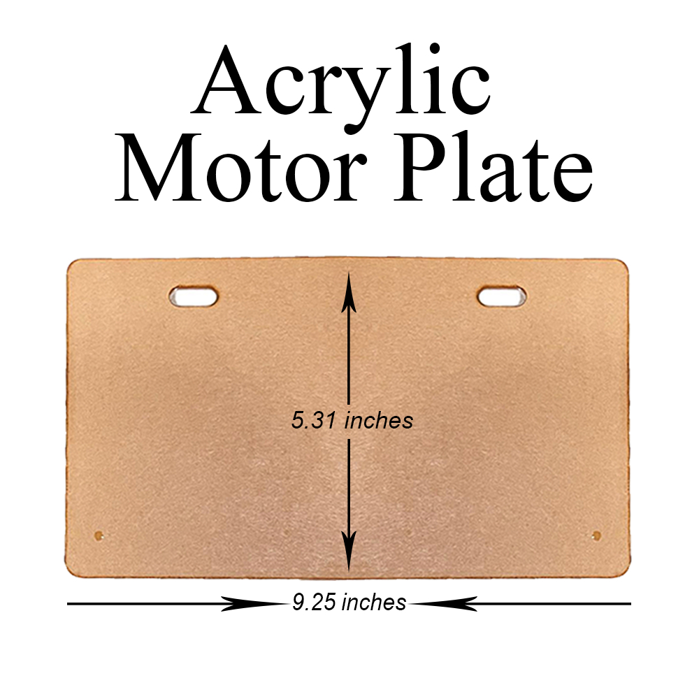 3mm Acrylic Blank Plate for Car & Motor | Shopee Philippines