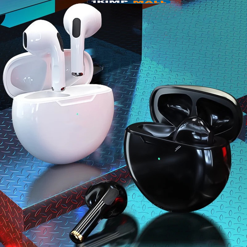 Wireless earphones Pro6 compatible with IOS and Android phones TWS ...