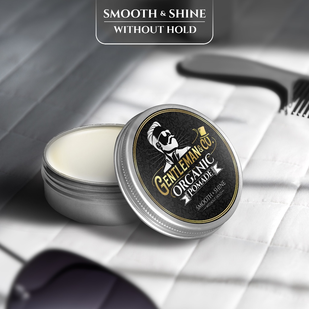 Gentleman Organic Hair Styling Pomade | Shopee Philippines