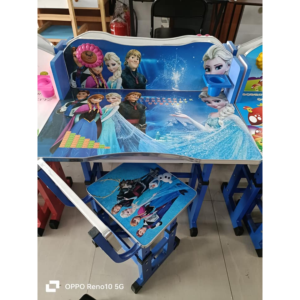 Character Study Table with Chair for kids | Shopee Philippines
