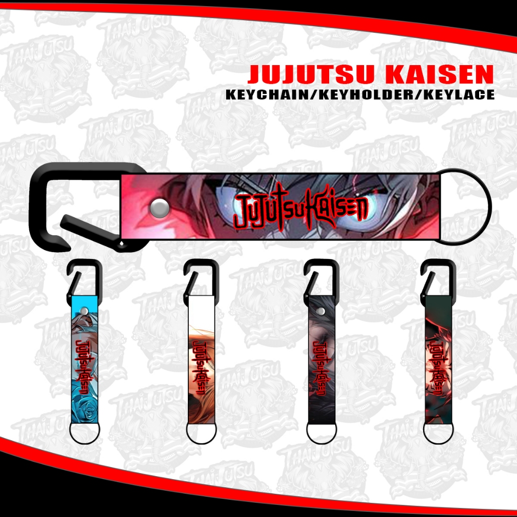 JUJUTSU KAISEN / KEYHOLDER / KEYLACE (SOLD PER PIECE)【ThaijutsuStickers ...