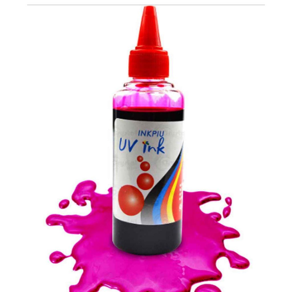 Inkpiu UV Dye Ink 100ml CMYK Universal for inkjet Printer CMYK | Shopee ...