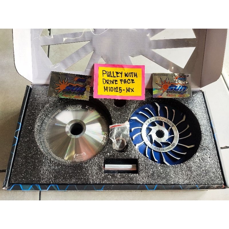 Sun racing Pulley W/Drive face w/out back plate for Yamaha mio125,MX125 ...