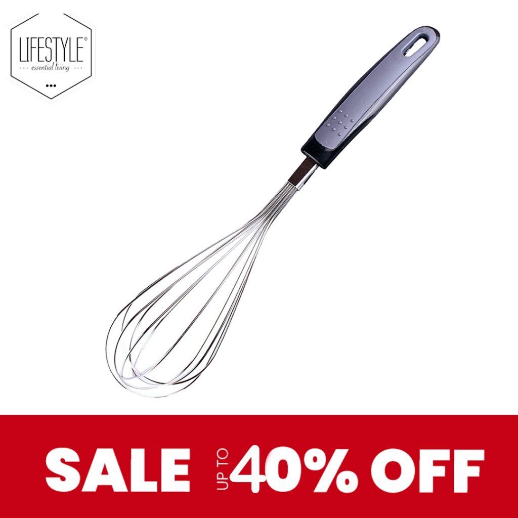 Lifestyle Stainless Egg Whisk Kitchen Utensils Cookware Utensil (1pc ...