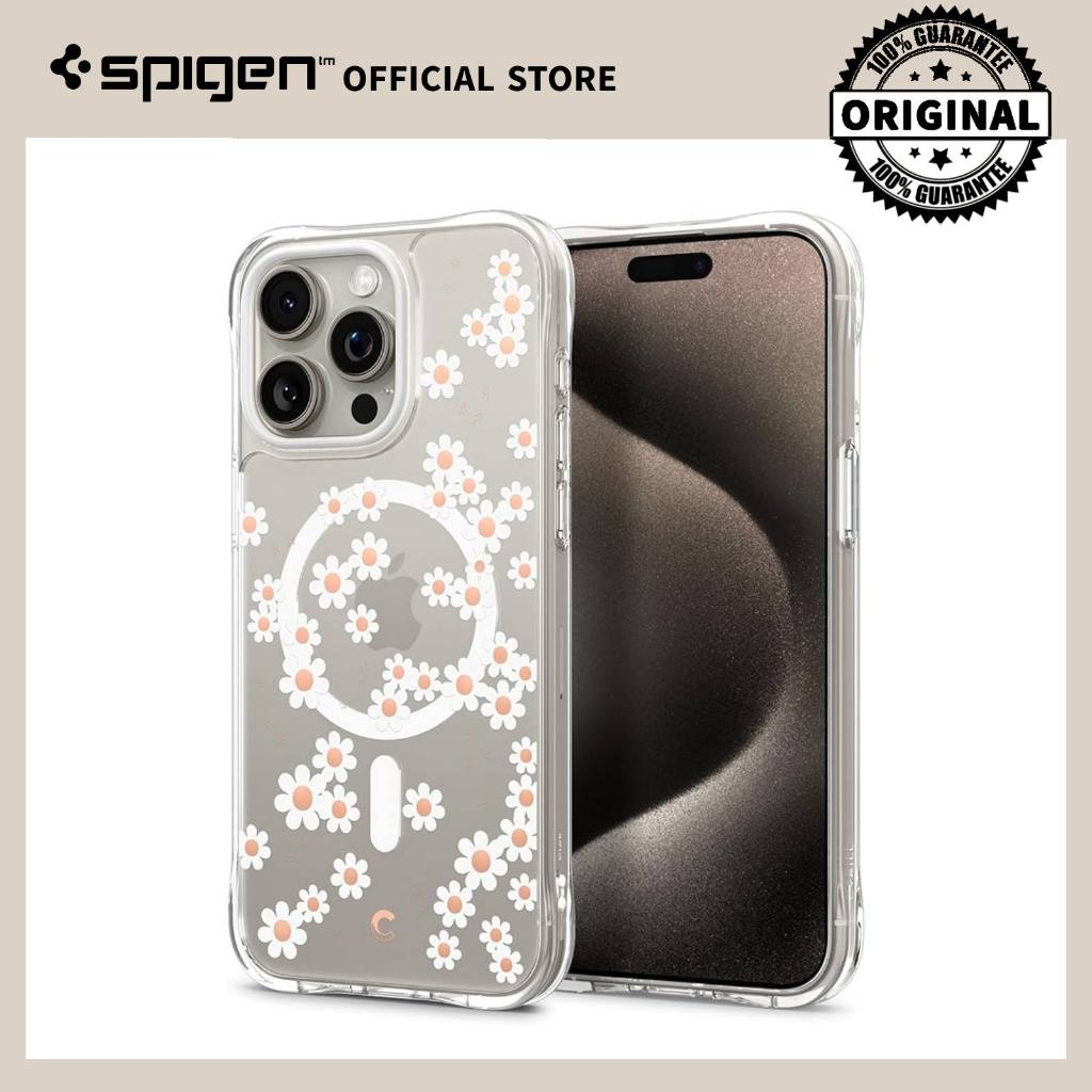 Cyrill by Spigen iPhone 15 Pro Case Cecile White Daisy Mag | Shopee Philippines