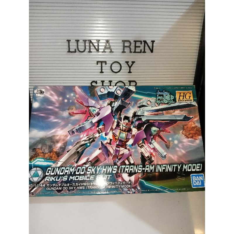Gundam 00 Sky HWS (Trans-am infinity mode) HG | Shopee Philippines