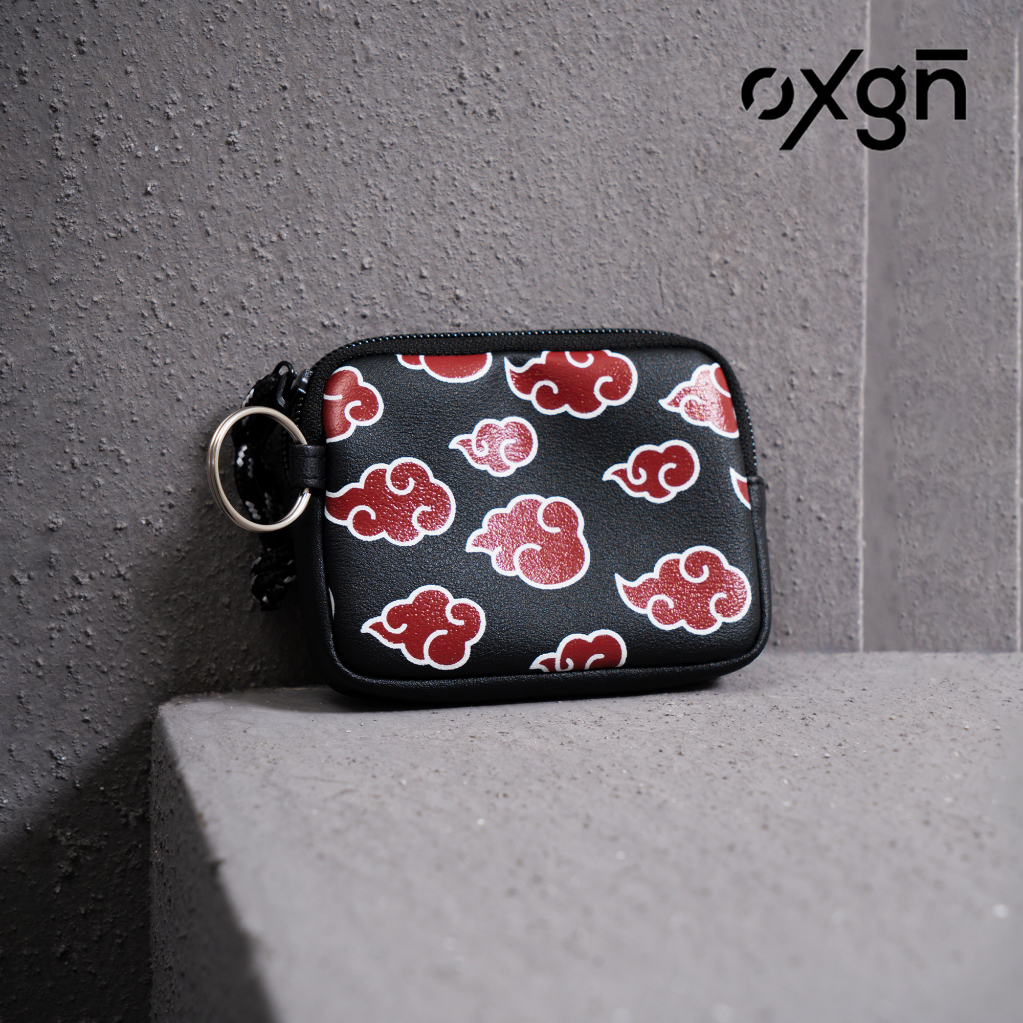 OXGN Naruto Shippuden Leather Coin Purse For Men And Women (Black ...
