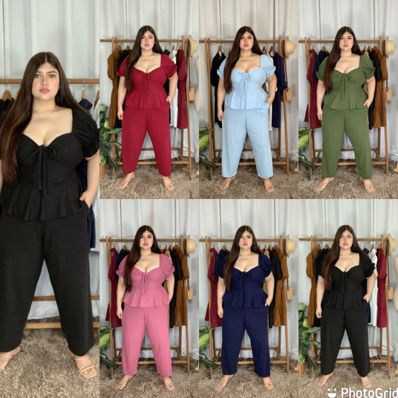 PLUS SIZE: NIÑA COORDINATES | Shopee Philippines