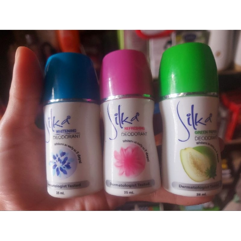 SiLka Deodorant 25mL Legit Not fake | Shopee Philippines