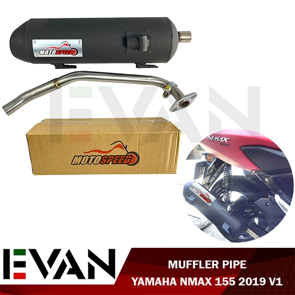 Muffler Pipe For Yamaha Nmax 155 2020 v1 Made in Thailand | Shopee ...