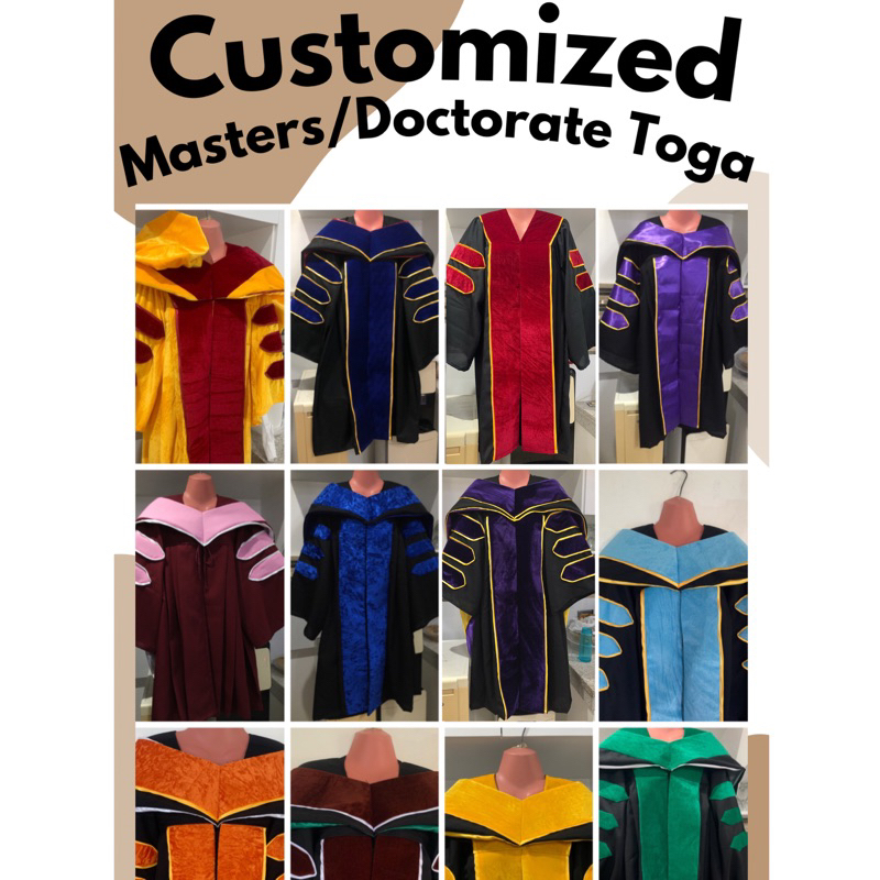 CUSTOMIZE Phd Juris Regalia Doctoral Masteral Juris Regalia SET ...