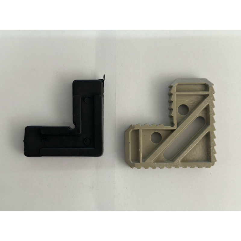 (100pcs) Plastic screen corner bracket for 798series traditional ...