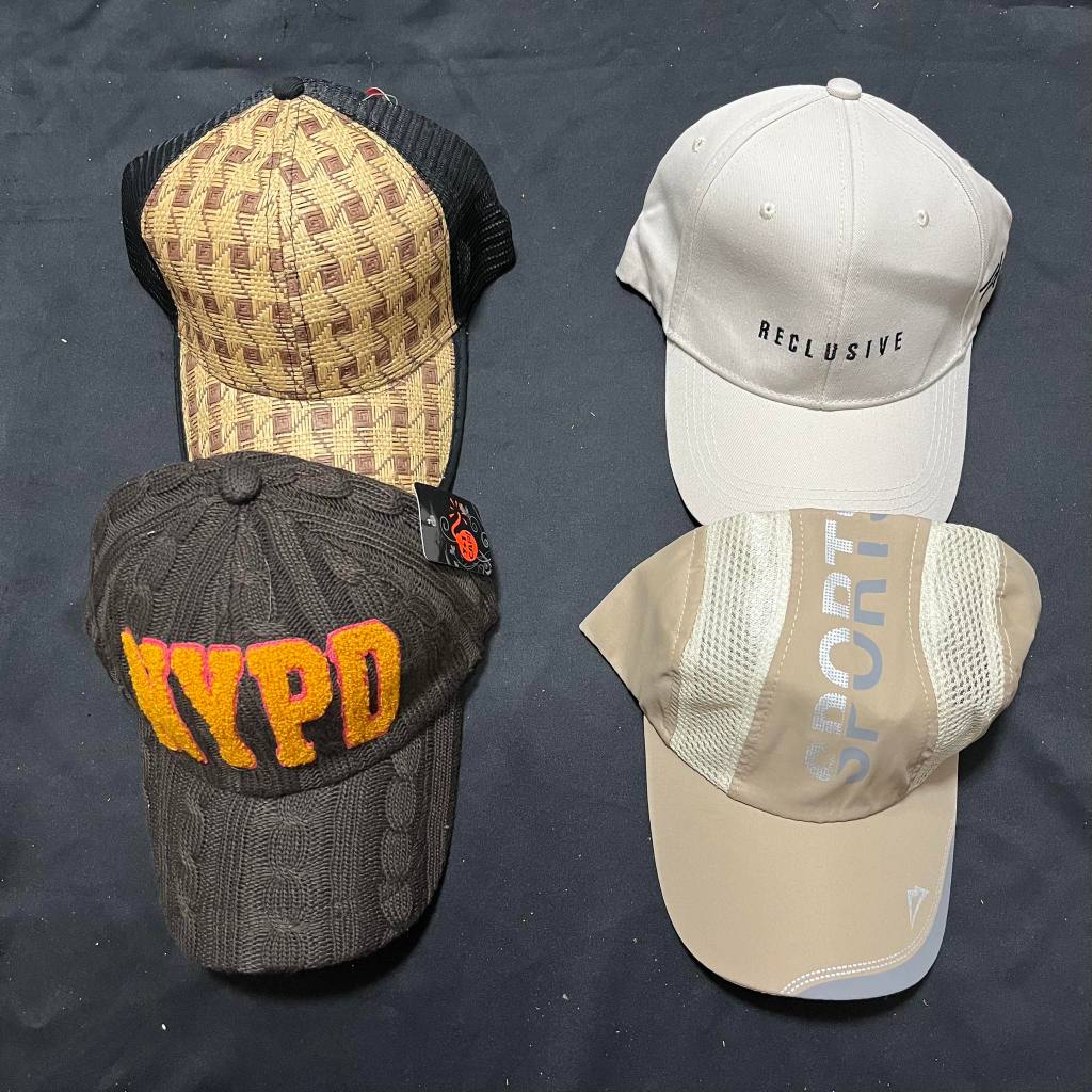 50 pcs. Caps (Mix Men and Women) | Shopee Philippines