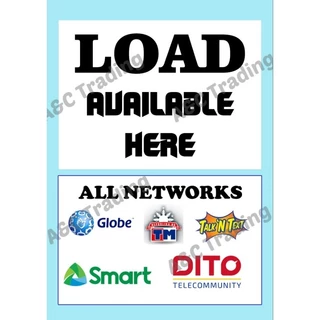 Shop load available here signage for Sale on Shopee Philippines