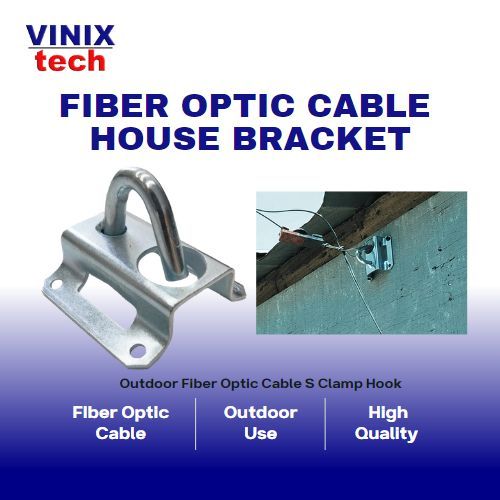 House Bracket (S Clamp Hook) for FOC Drop Cable | Shopee Philippines