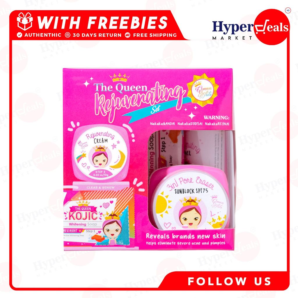 Queen White Rejuvenating Set Complete Facial Kit | Shopee Philippines