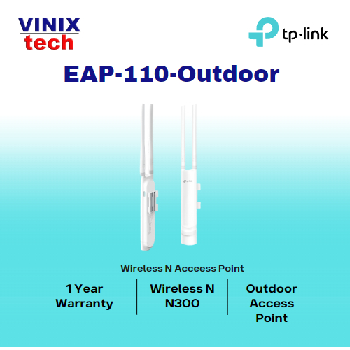 TPLink EAP 110 - Outdoor Wireless Access Point | Shopee Philippines