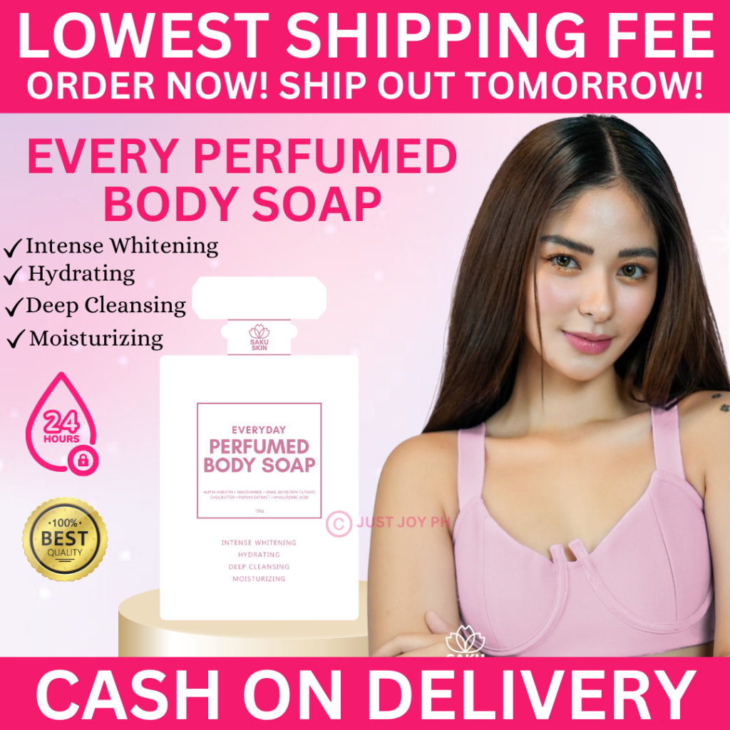 Saku Skin Perfumed Body Soap 100g by Loisa Andalio Intense Whitening ...