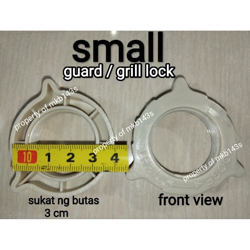 ELECTRIC FAN PARTS AND ACCESORIES GUARD/GRILL LOCK & FAN BLADE LOCK ...