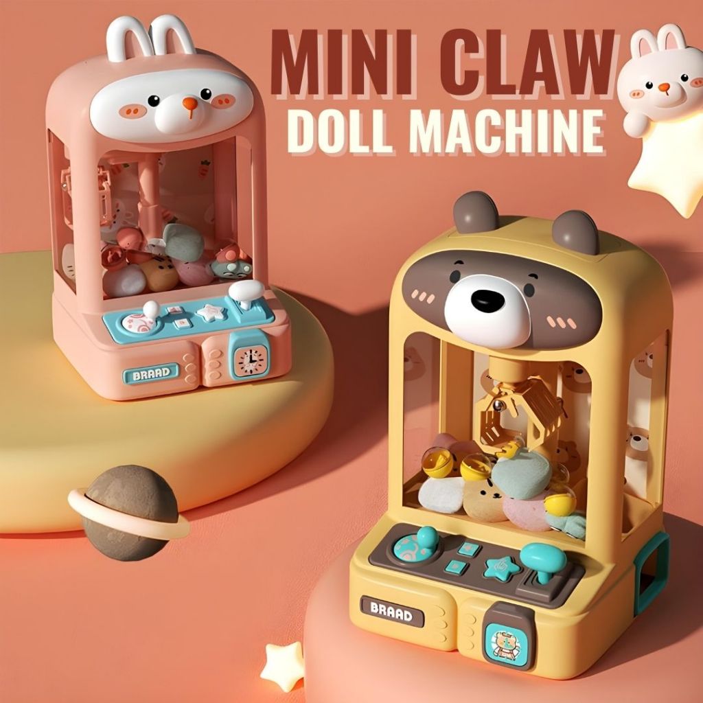 Cute Animal Claw Machine Arcade Game Pretend Play for Kids by WISHLAND ...