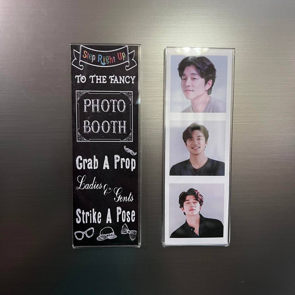 Clear acrylic 2"x6" Photo Booth Wall Sign Holder Frames & Signs ...