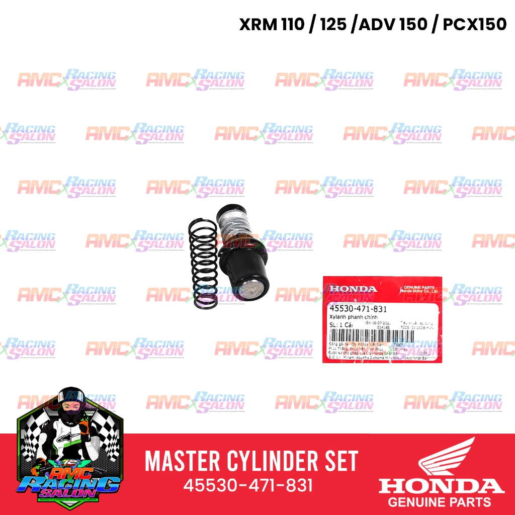 HONDA GENUINE MASTER CYLINDER SET - 45530-471-831 - XRM110/125/ADV150/PCX150 | Shopee Philippines