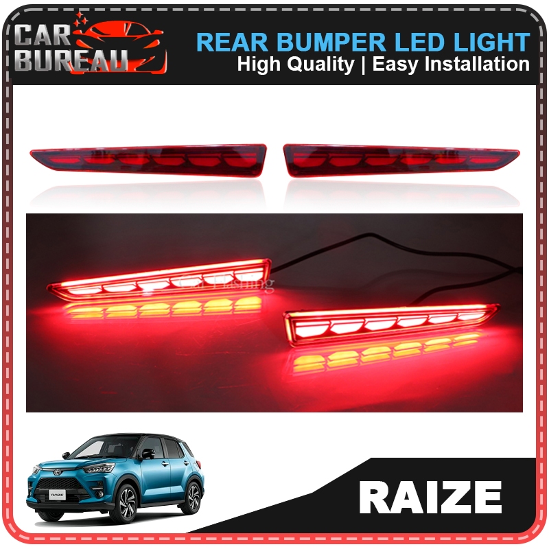 Toyota Raize 2022 Hatchback Rear Bumper Led Reflector | RBL | Shopee ...