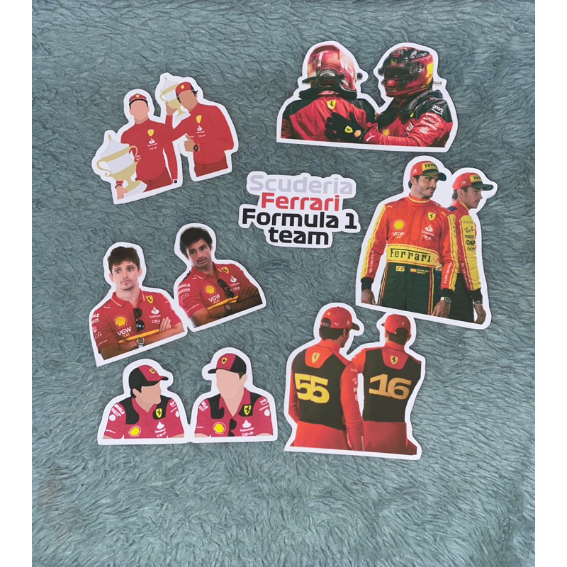 Ferrari Sticker Pack (Formula One) | Shopee Philippines