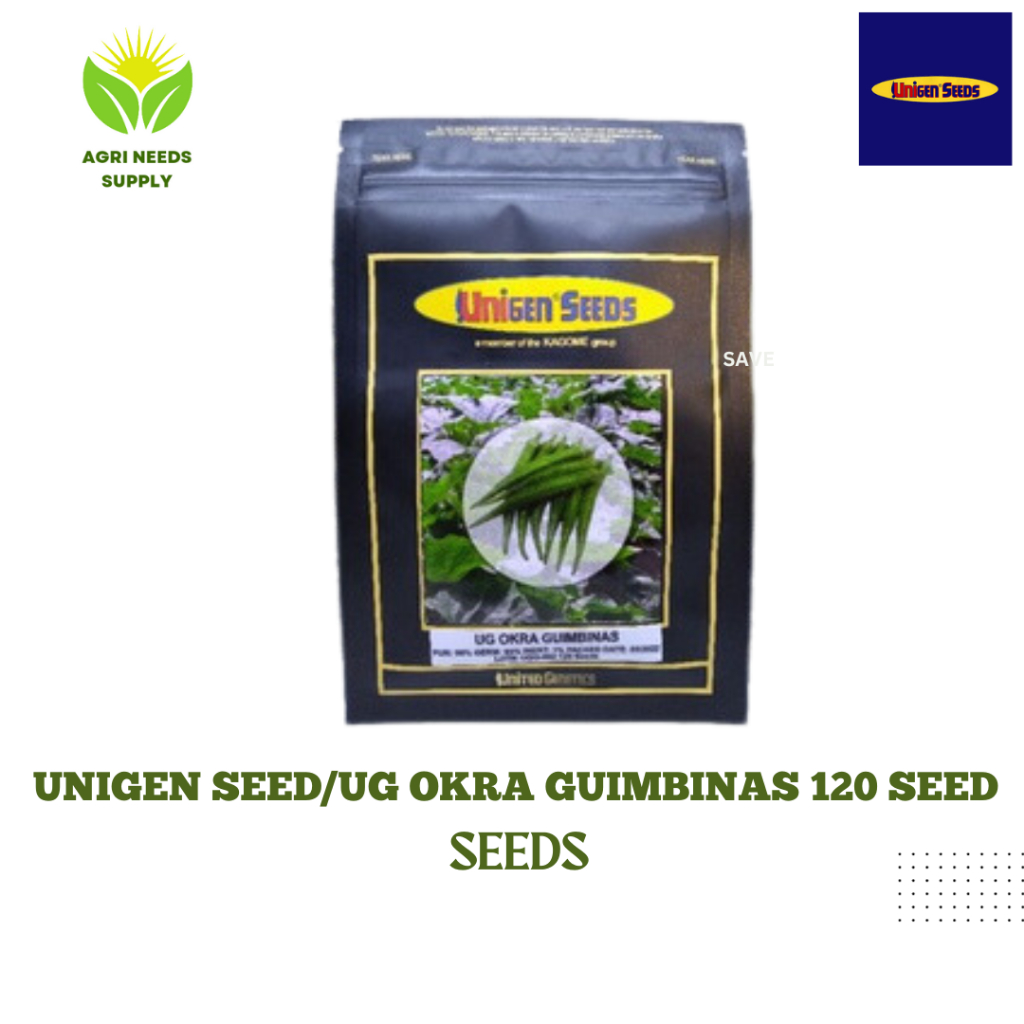 Unigen Seeds / Ug Okra Guimbinas (120 Seeds) | Shopee Philippines
