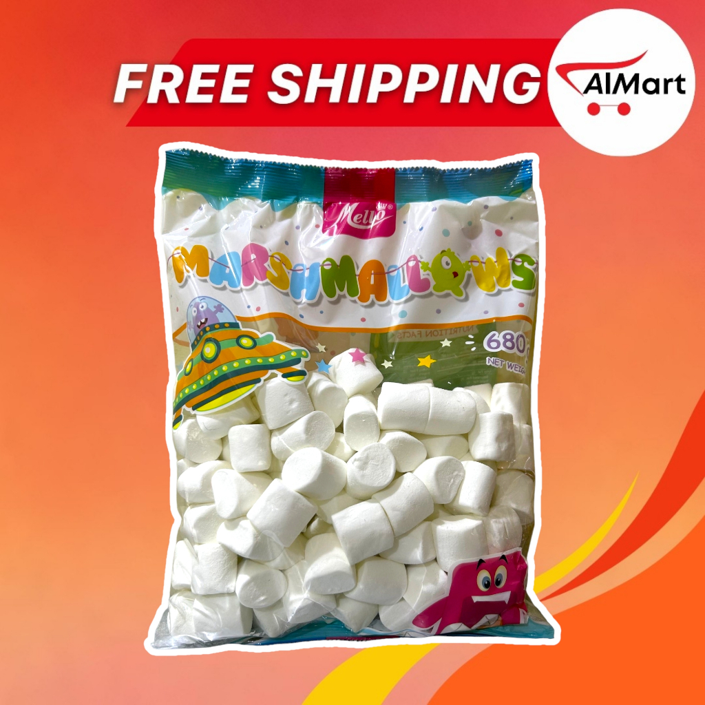 MELLO BIG WHITE MARSHMALLOWS (680 GRAMS) | Shopee Philippines