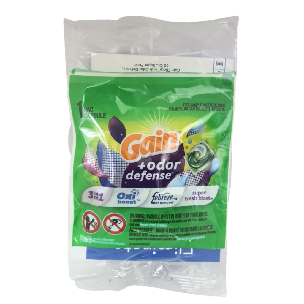Gain + Odor Defense (1pac capsule) | Shopee Philippines