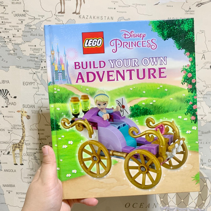 Lego Disney Princess Build Your Own Adventure Book | Shopee Philippines