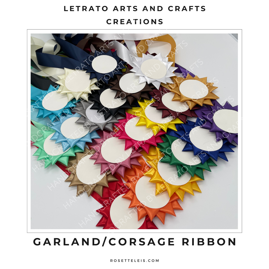 Satin Ribbon Lei Garland Perfect for Any type of Events, Graduation ...