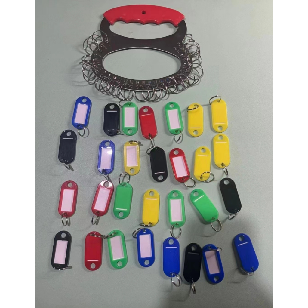 19/29-Bit Keys Plate Stainless Steel Key Disk Key Ring Key Chains Key ...