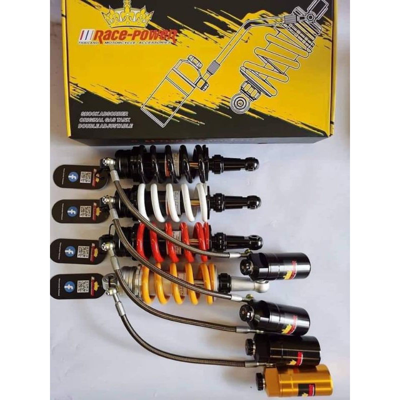 RACE POWER REAR SHOCK W/TANK RAIDER150 Fi CARB | Shopee Philippines