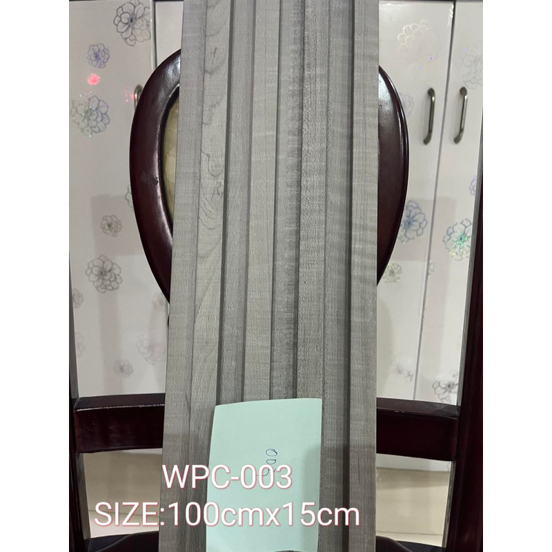 WPC Fluted panel wall panel Grille Board Wallpaper decoration | Shopee ...