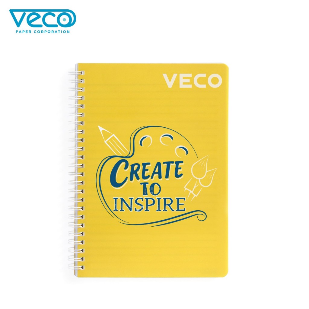 Veco Classic Special Notes 80leaves 6x8.5in plastic sheet cover with ...