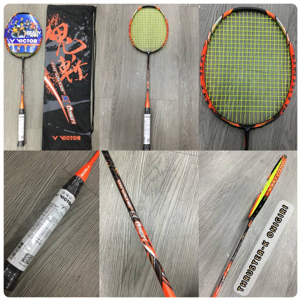 YONEX&VICTOR 27-31Lbs. (4u-g5/5u-g5/6u-g5) FULL CARBON BADMINTON RACKET ...