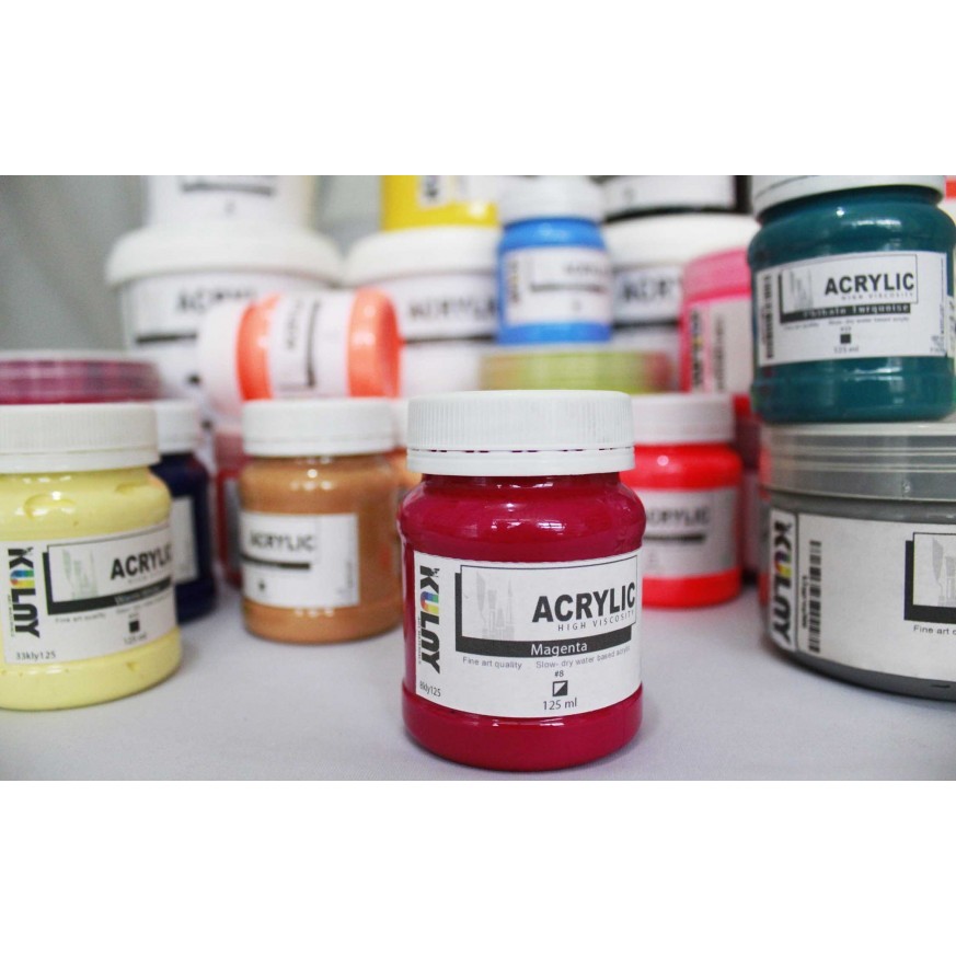 Kulay Acrylic Colors ( 125ml ) | Shopee Philippines