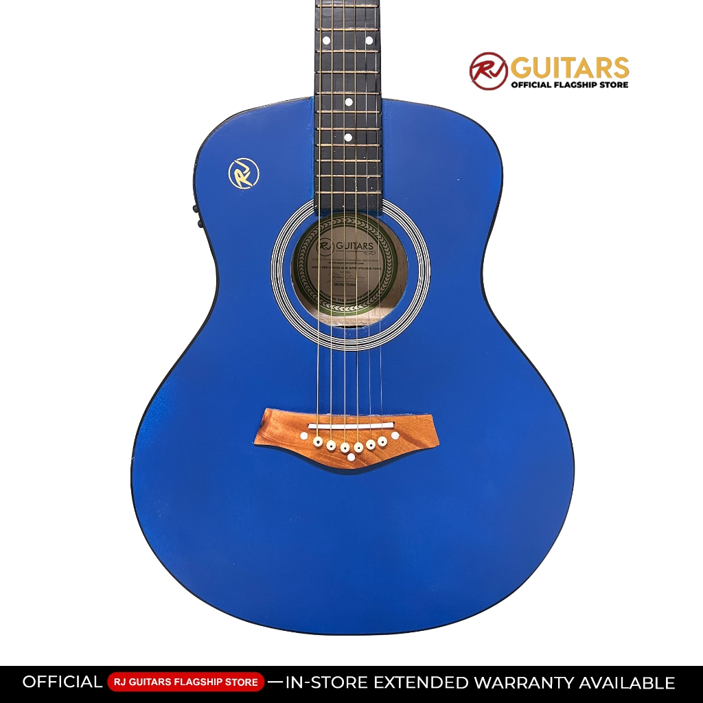 RJ Tru-wood Dreadnought Acoustic Guitar | Shopee Philippines