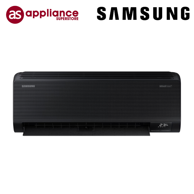 Samsung 1HP WindFree™ Bespoke Inverter Aircon in Midnight Black ...